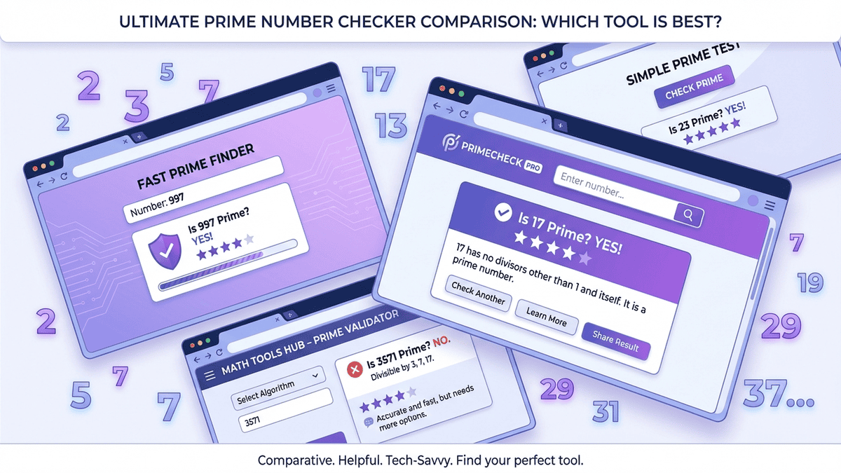 Best Online Prime Number Checkers 2025: 7 Tools Tested & Compared ...